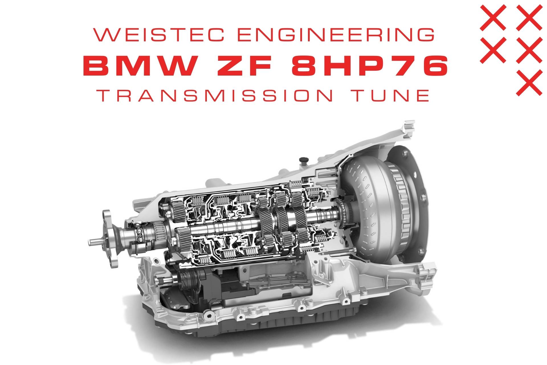 BMW TCU Tune ZF 8HP76 - BMW M8 | Weistec